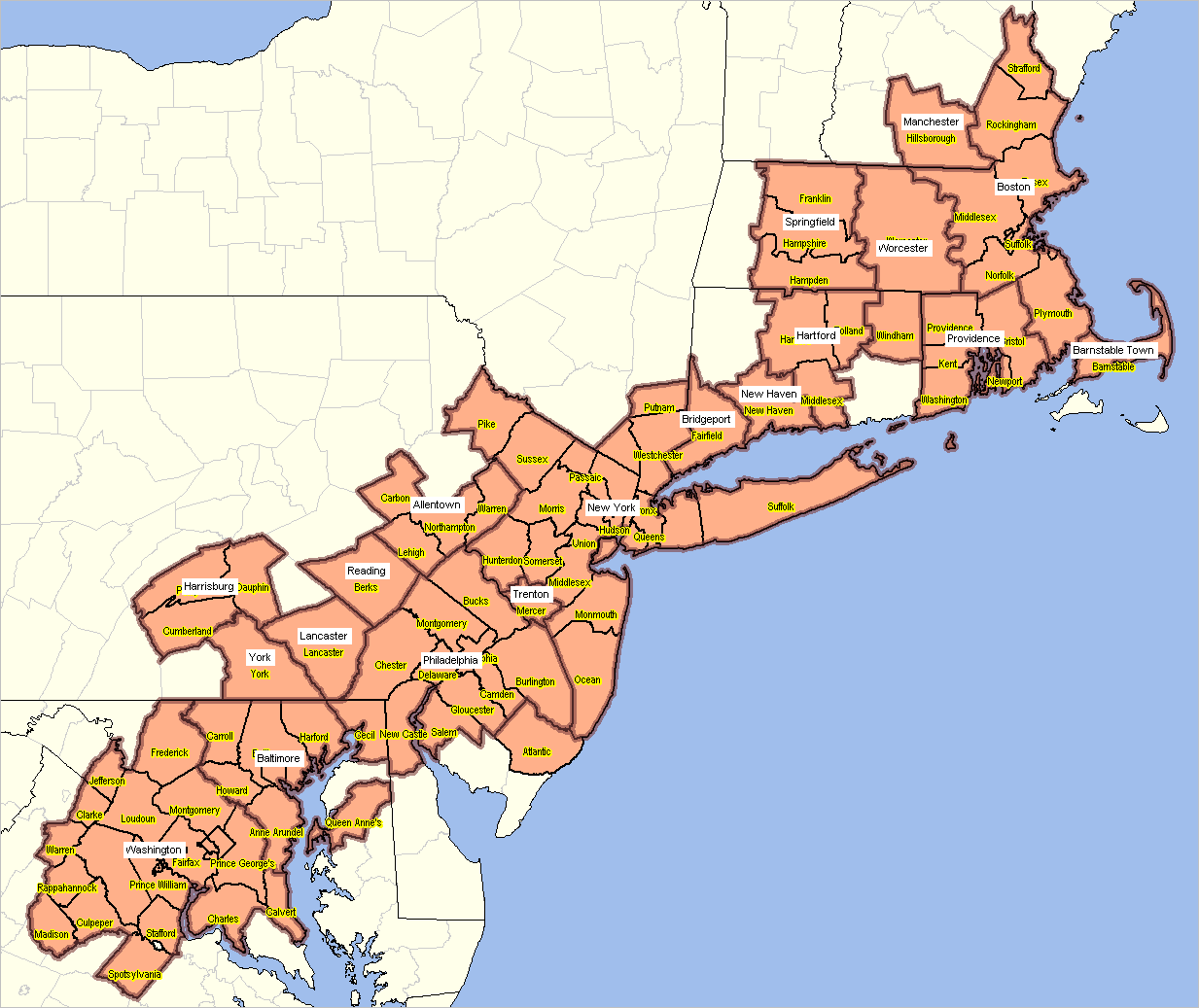 America s Urban Agglomerations